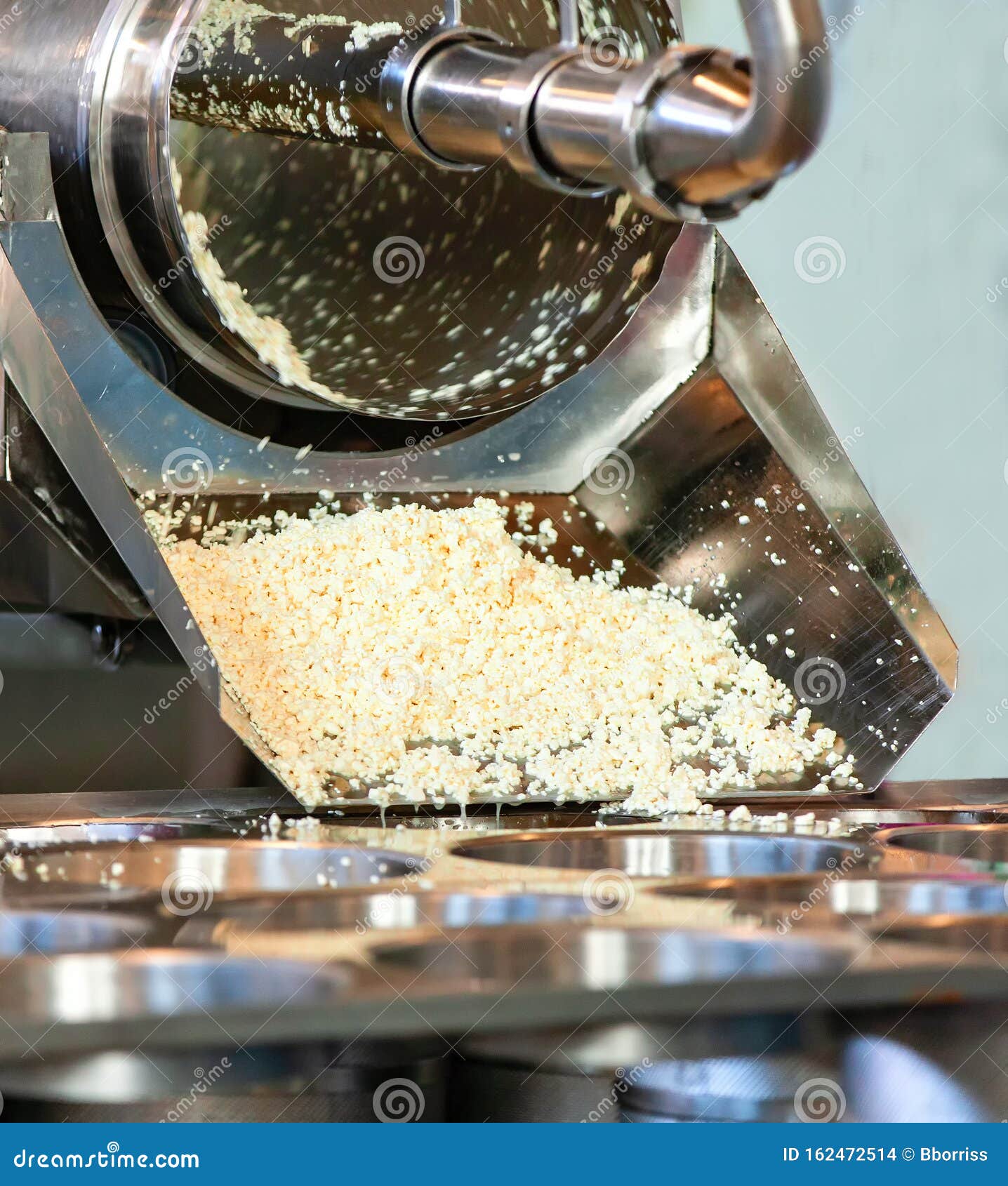 Making Delicious Cheese at a Cheese Factory Stock Photo - Image of ...