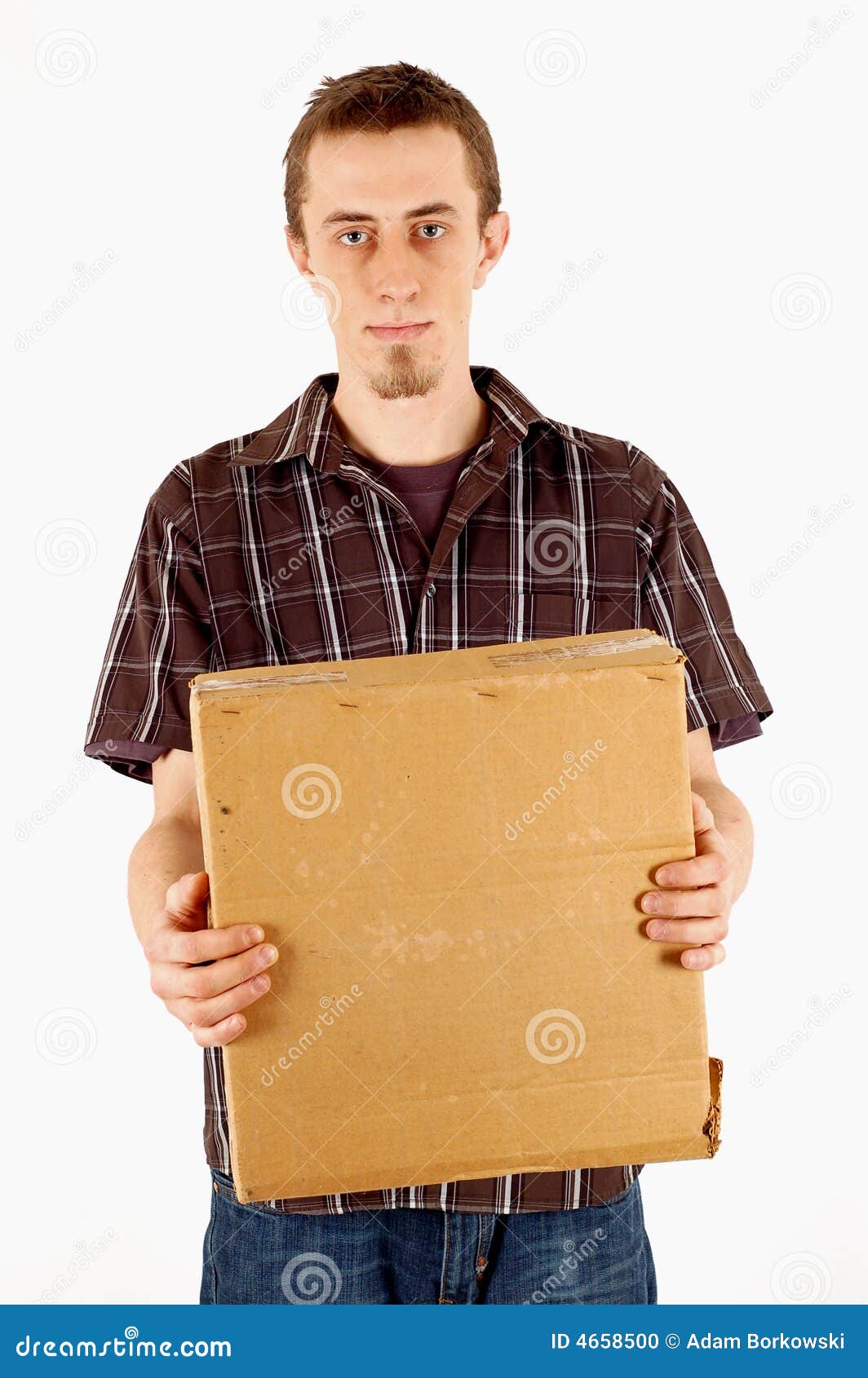 Making a delivery stock photo. Image of deliver, export - 4658500