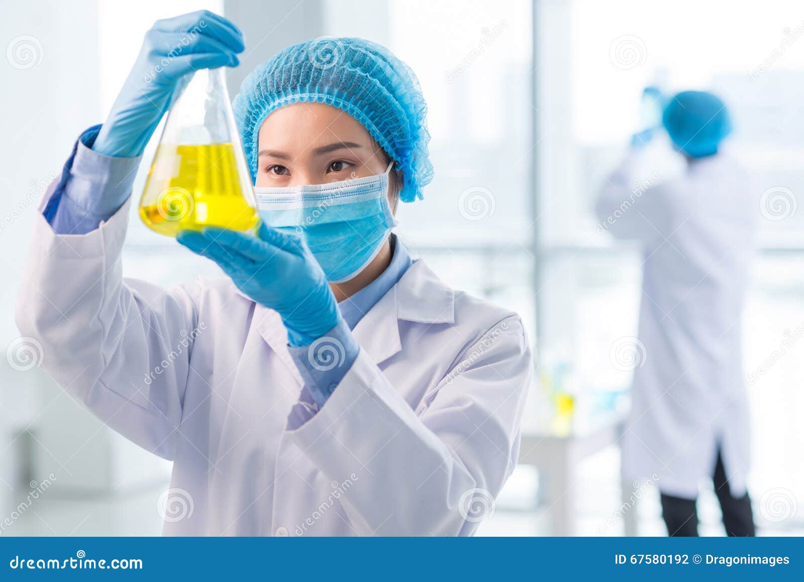 Making discovery stock photo. Image of research, pretty - 67580192
