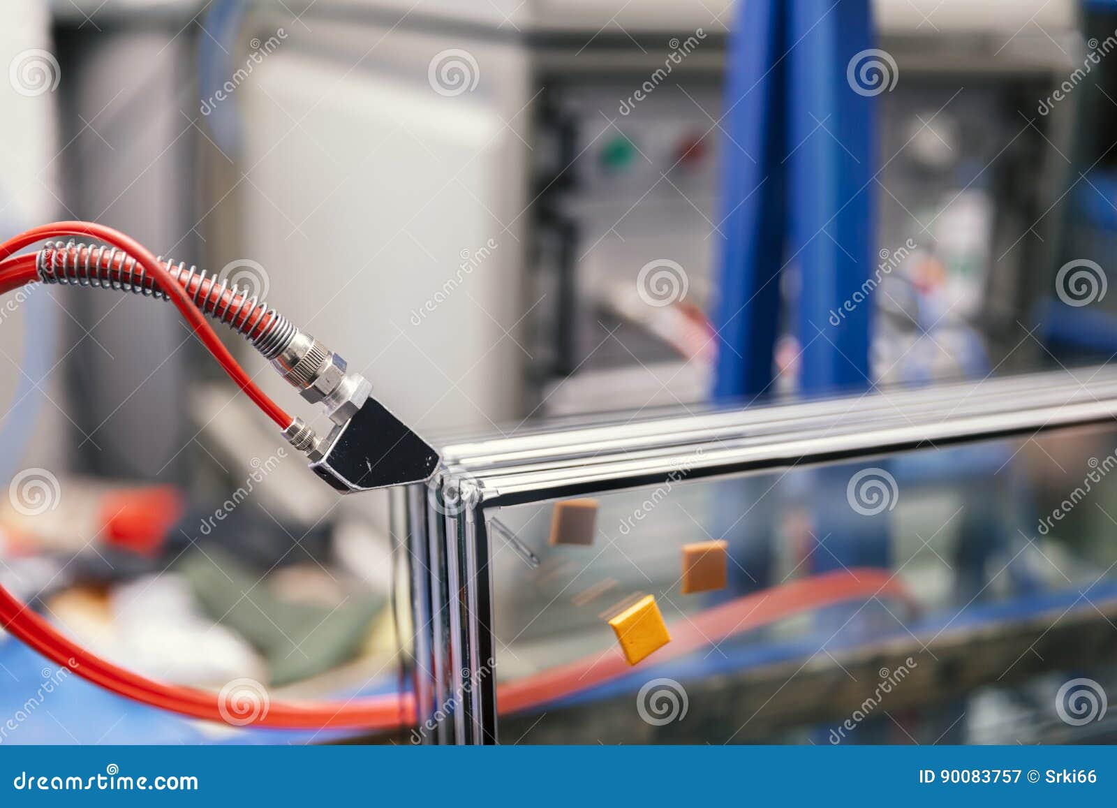 Making Double-layer Glass Windows Stock Image - Image of manufacturing ...