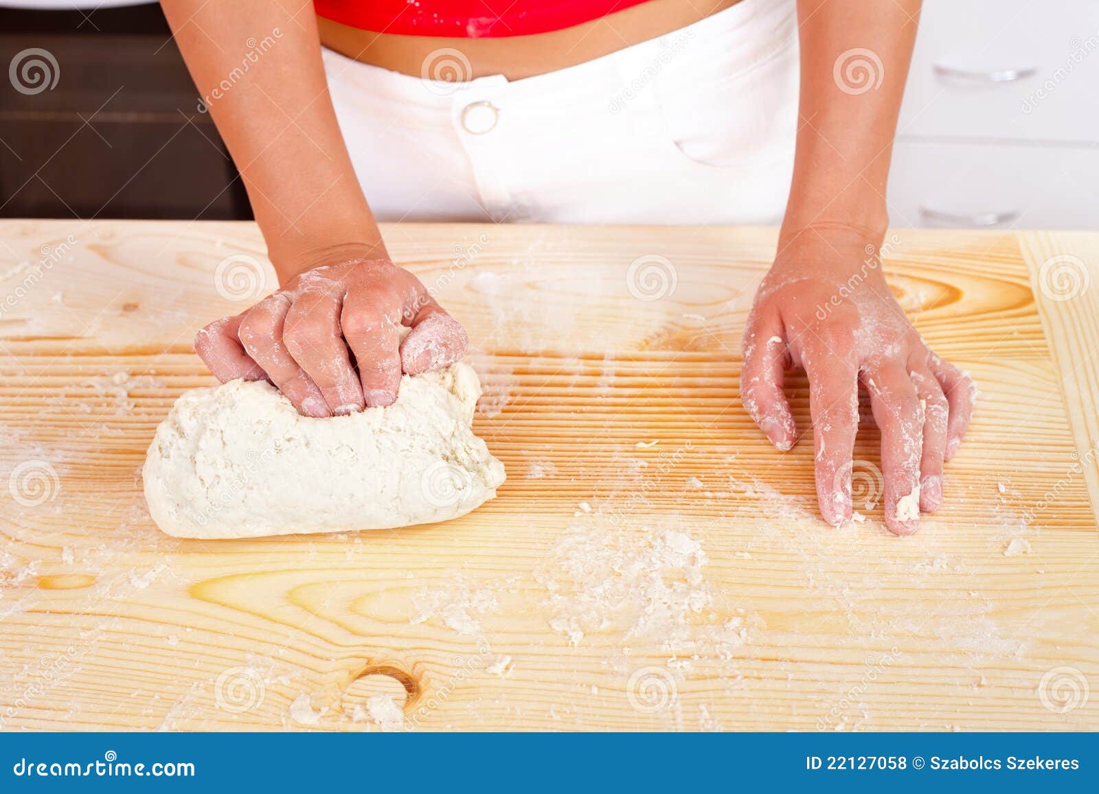 Making dough stock photo. Image of cake, cookie, hand - 22127058