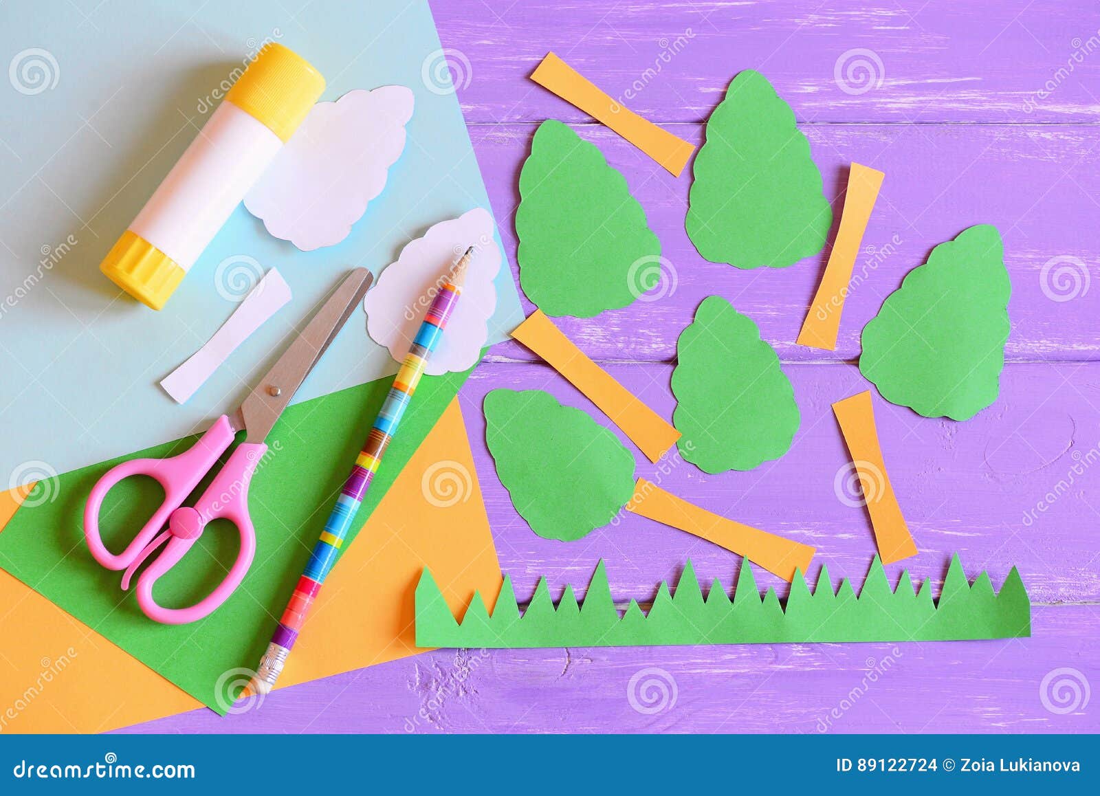 Step-by-step Tutorial For Making Paper Tulip Bouquet. Woman Day ...