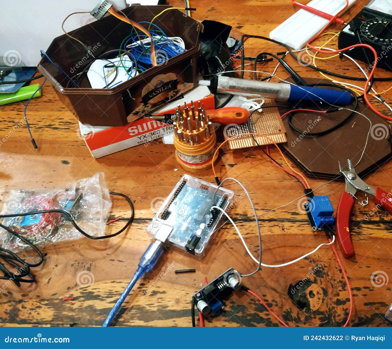 Electrical Components To Make Artificial Intelligence Tools Editorial ... Electrical Components To Make Artificial Intelligence Tools Editorial ...