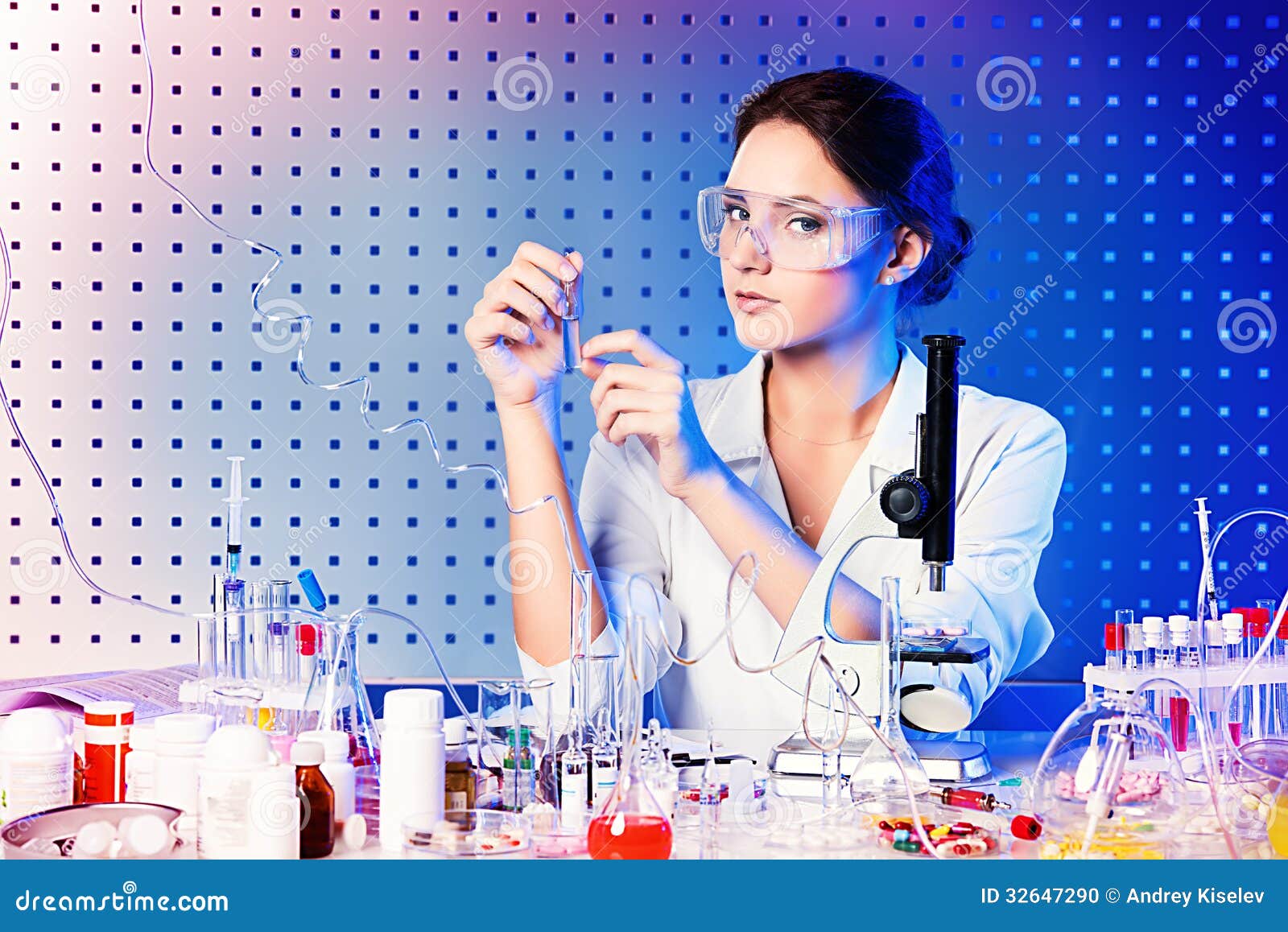 Making experiment stock photo. Image of expertise, education - 32647290