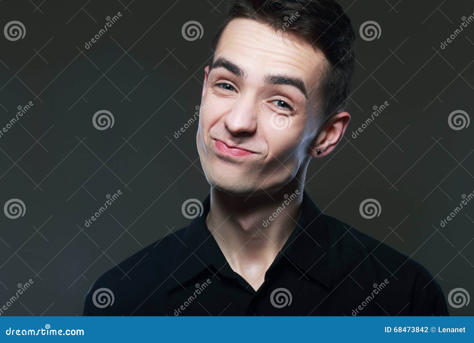 Making face doubt stock photo. Image of doubtful, adult - 68473842