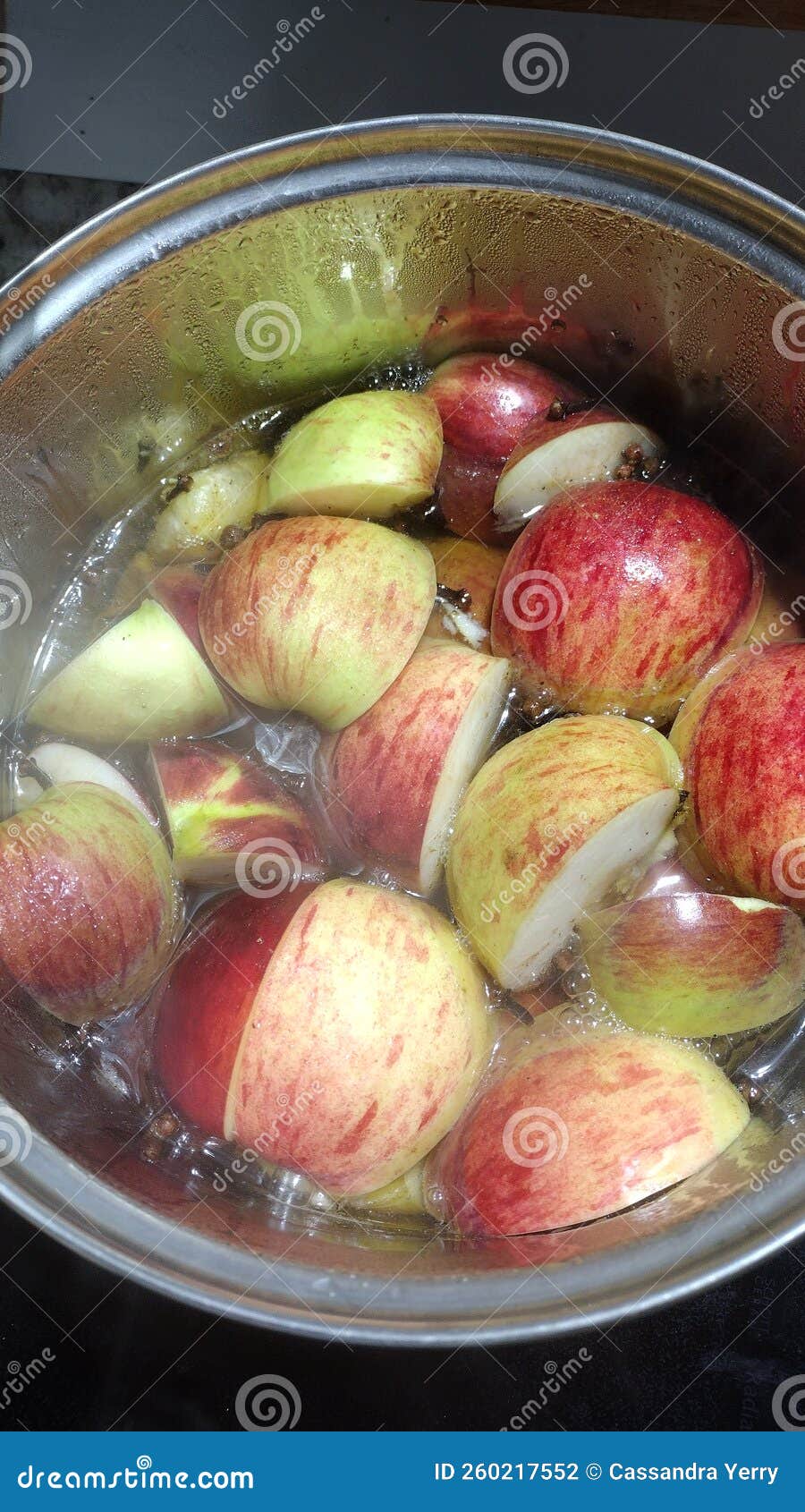 Making Fall Apple Cider from Scratch Stock Photo - Image of flower ...