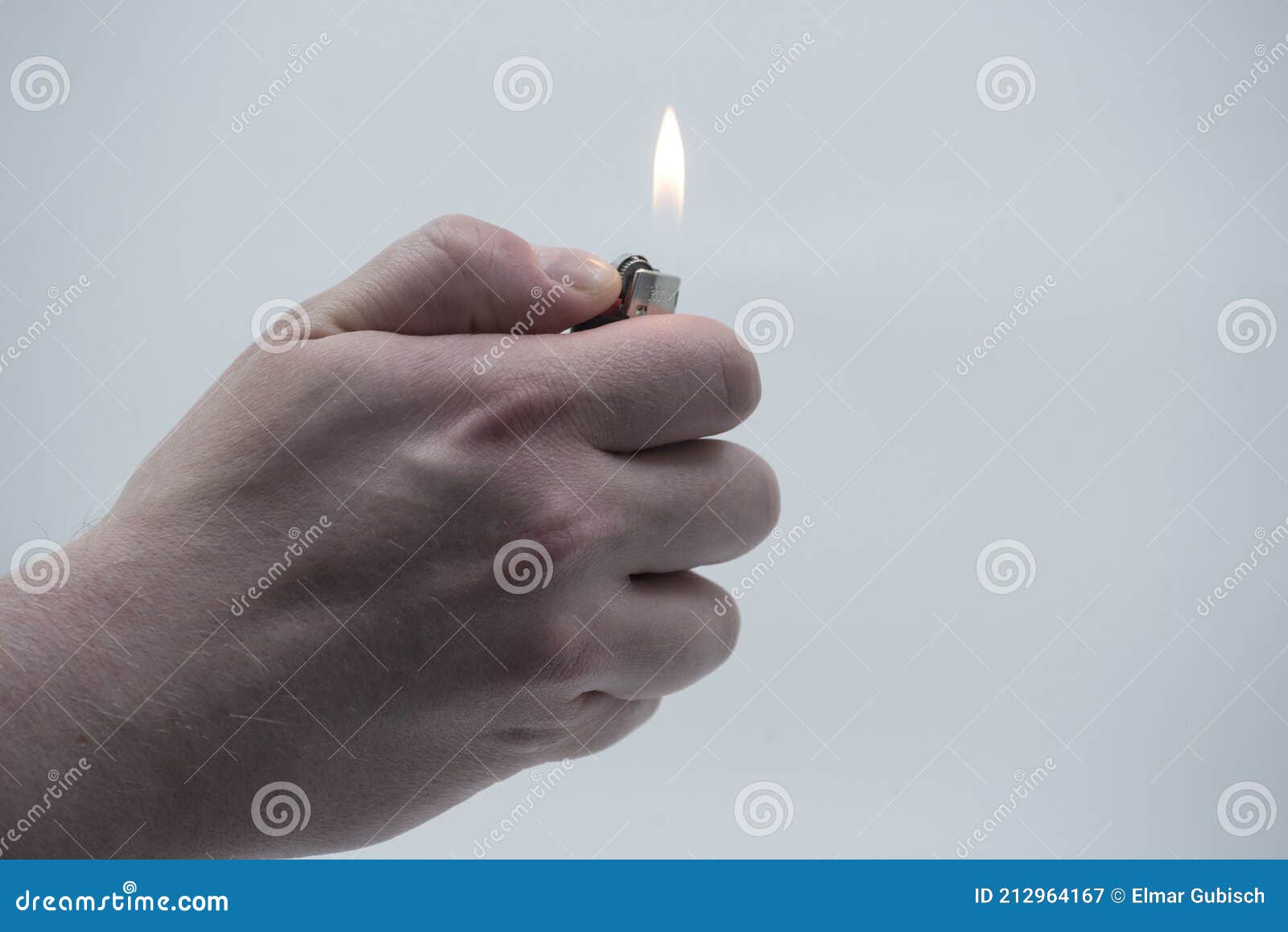 Making fire with a lighter stock image. Image of cycle - 212964167