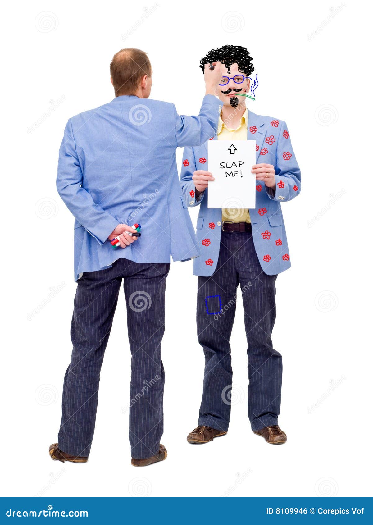 Making fun out of yourself stock photo. Image of conduct - 8109946