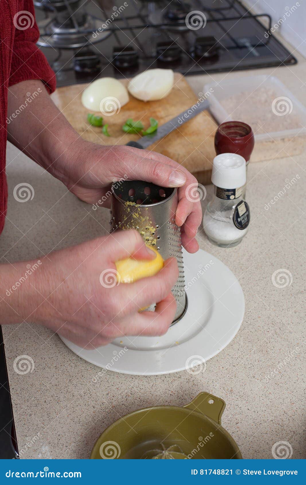 Making lemon zest stock image. Image of peel, fruit, zest - 81748821