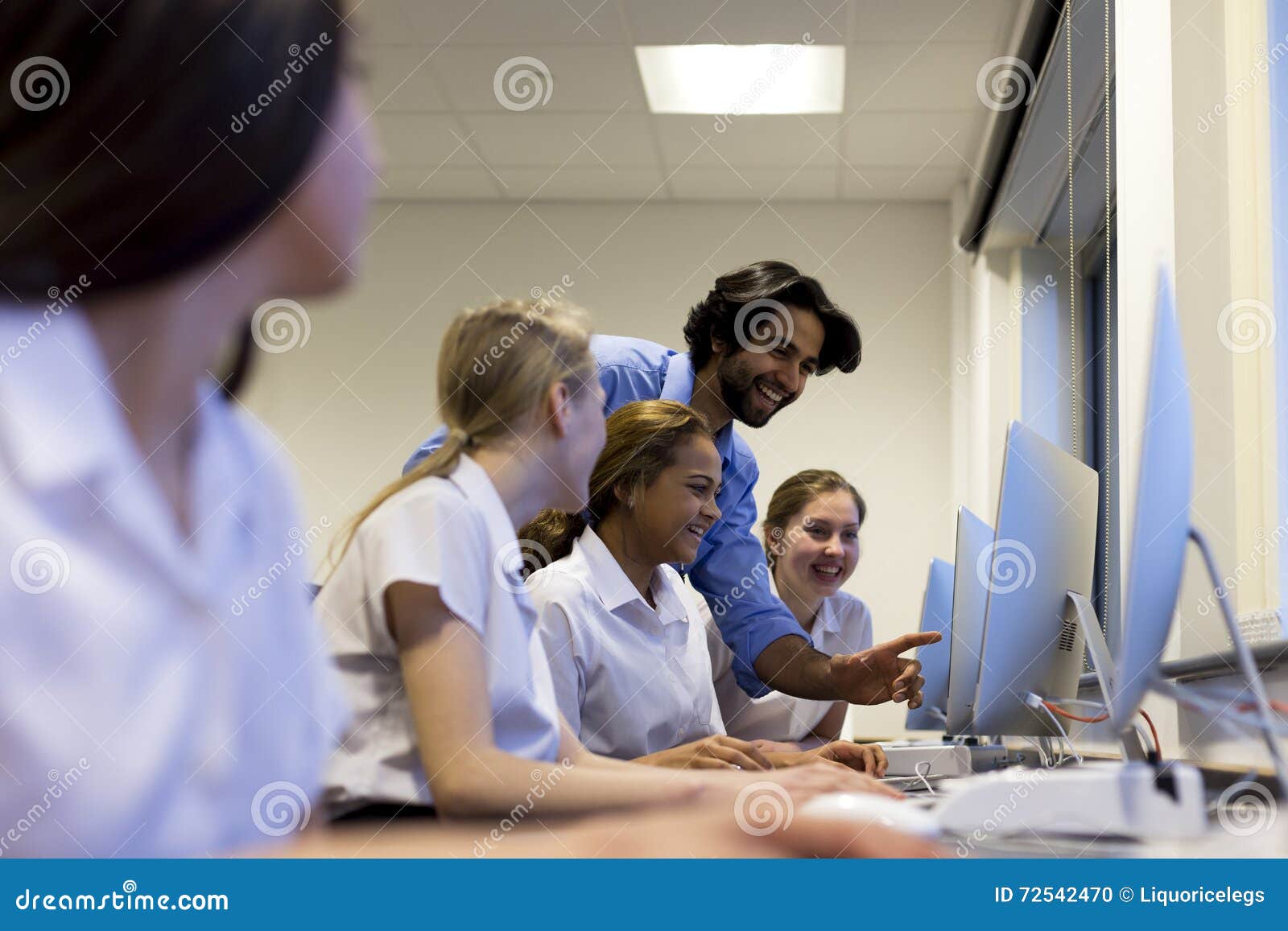 Making Lessons Fun stock photo. Image of school, high - 72542470