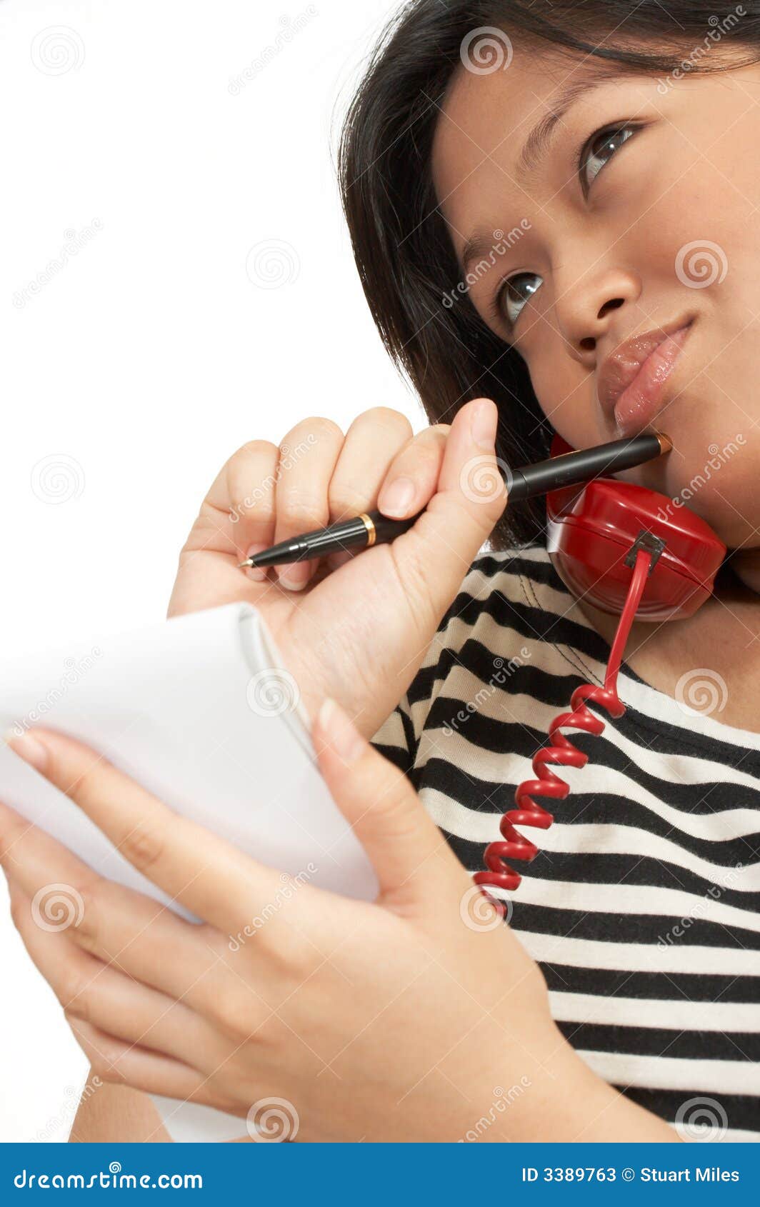 Making A List Picture. Image: 3389763