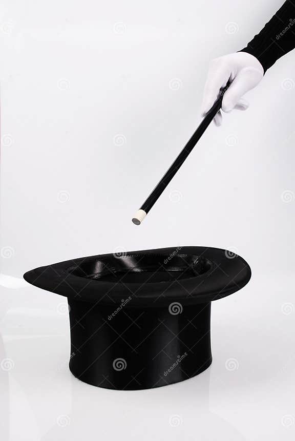 Making a magic trick stock photo. Image of formal, isolated - 2457954