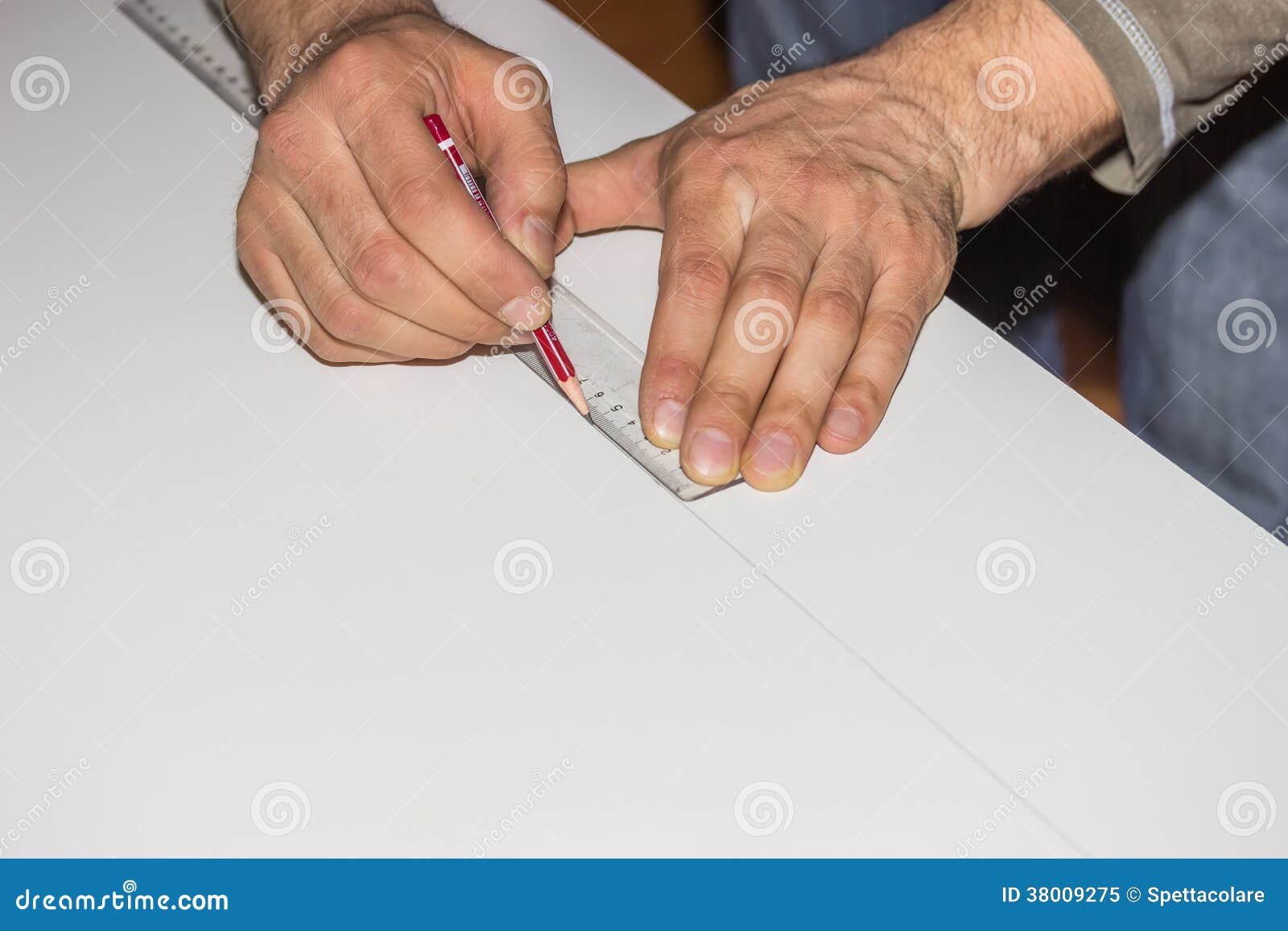 Making Measurements 3 stock image. Image of focus, measuring - 38009275