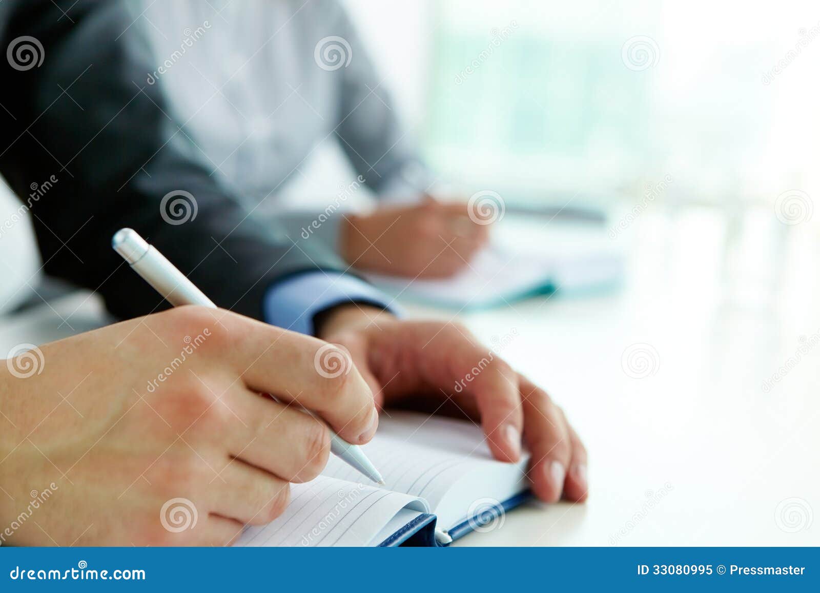 Making notes stock image. Image of career, clerk, hand - 33080995