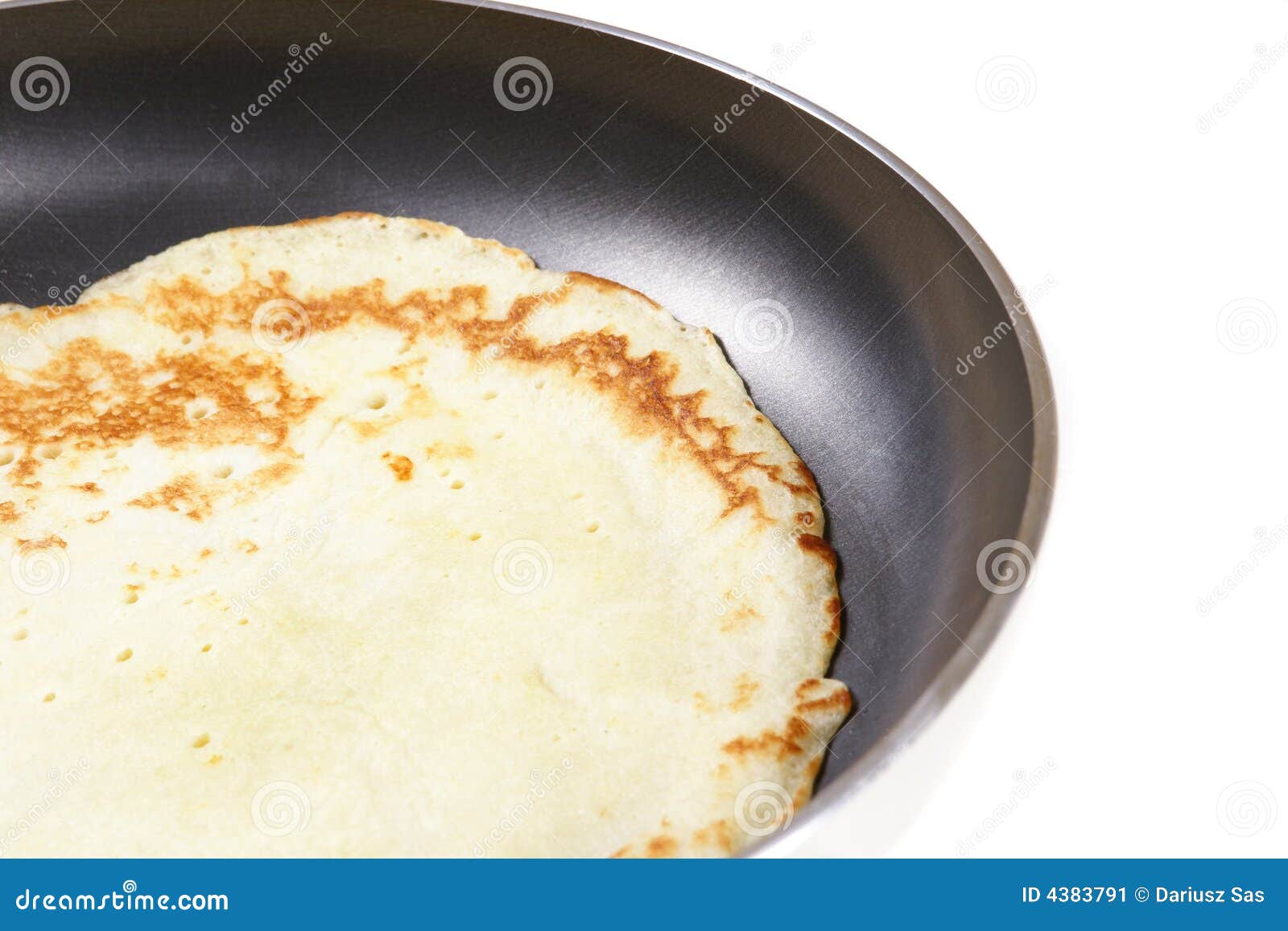 Making pancake stock image. Image of evening, oven, pancakes - 4383791