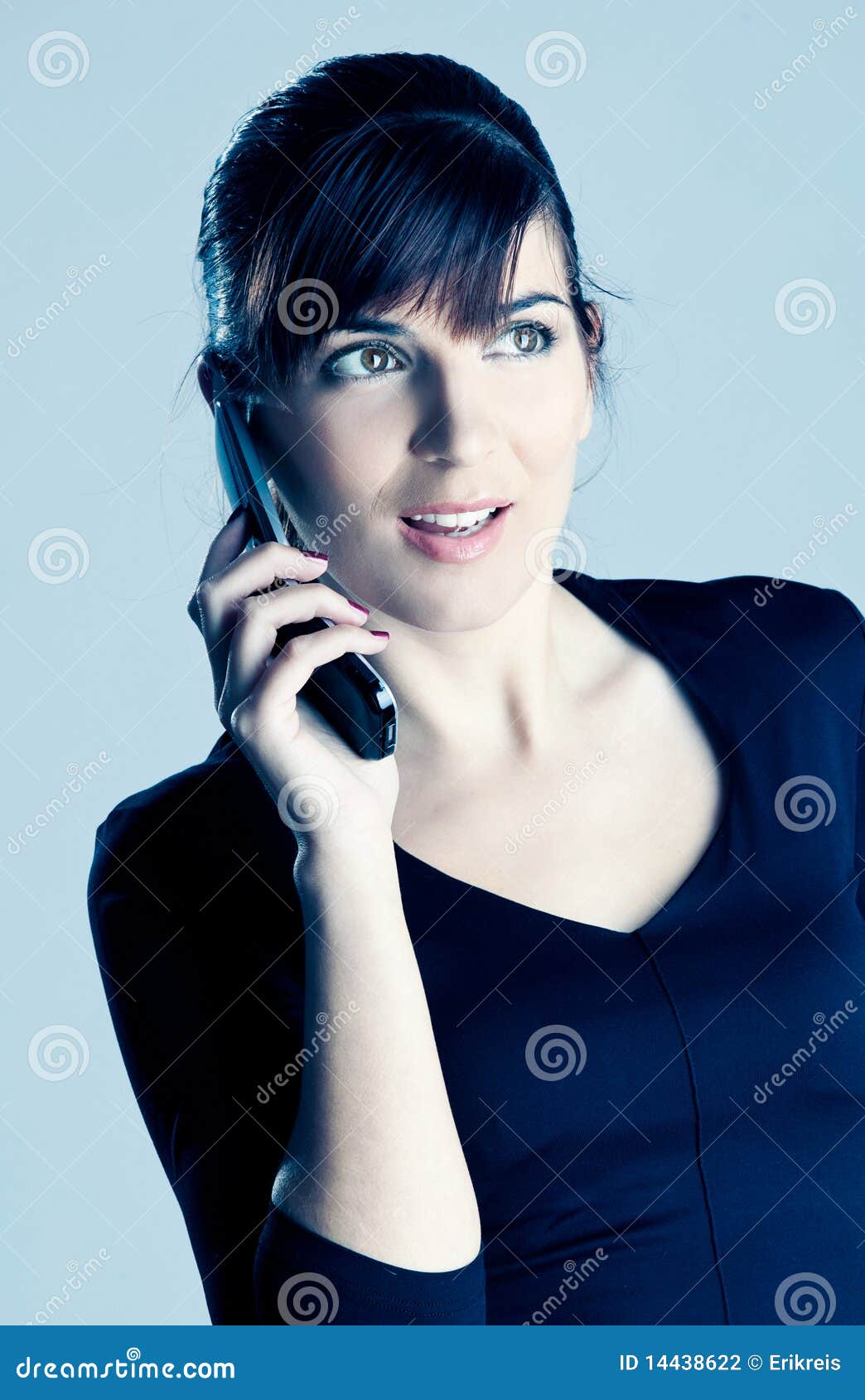 Making a phone call stock photo. Image of confident, calling - 14438622