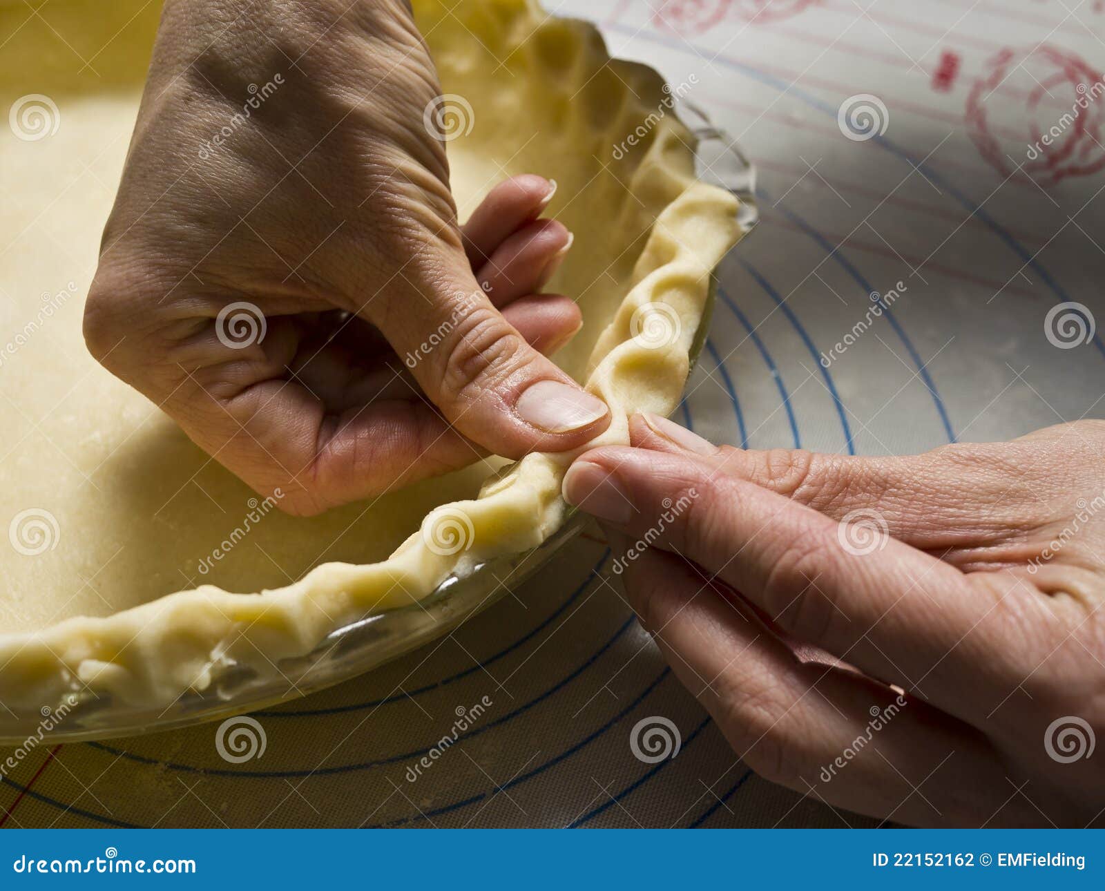 Making a Pie Crust stock photo. Image of forming, crust - 22152162