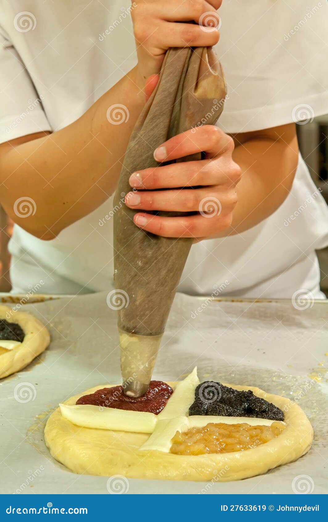 Making Pies stock image. Image of dessert, brown, cheese - 27633619