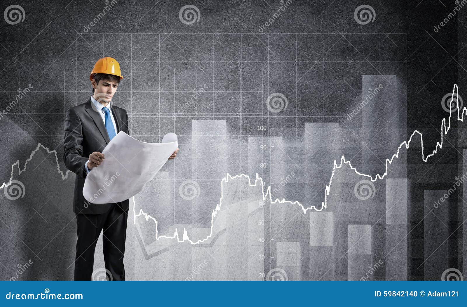 Making a plan stock photo. Image of financial, creativity - 59842140