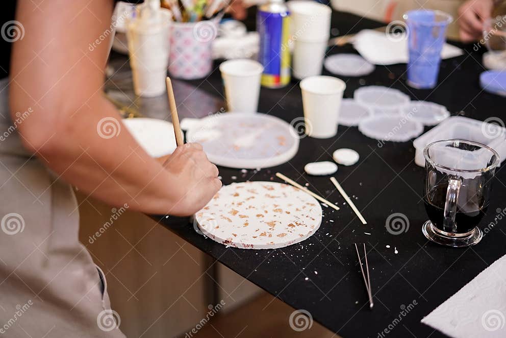 Making Plaster Casts with Polymer Plaster. Artistic Workshop for Kids ...