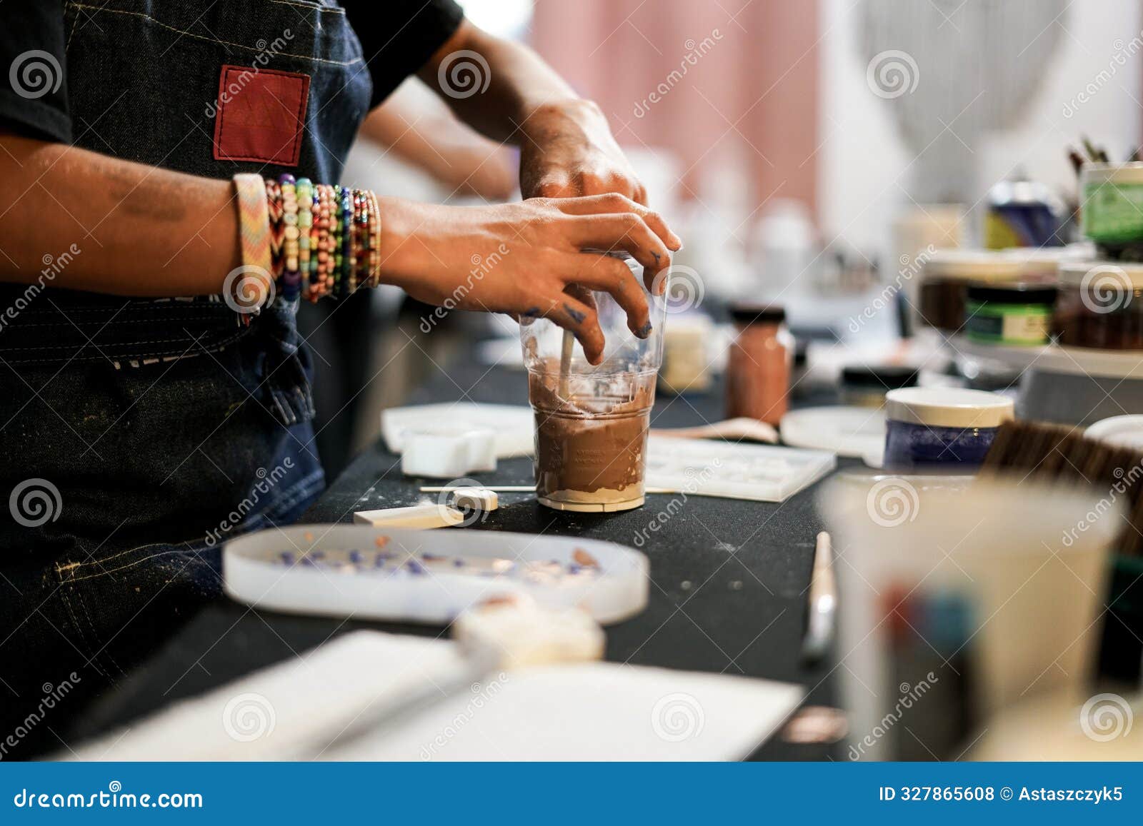 Making Plaster Casts with Polymer Plaster. Artistic Workshop for Kids ...