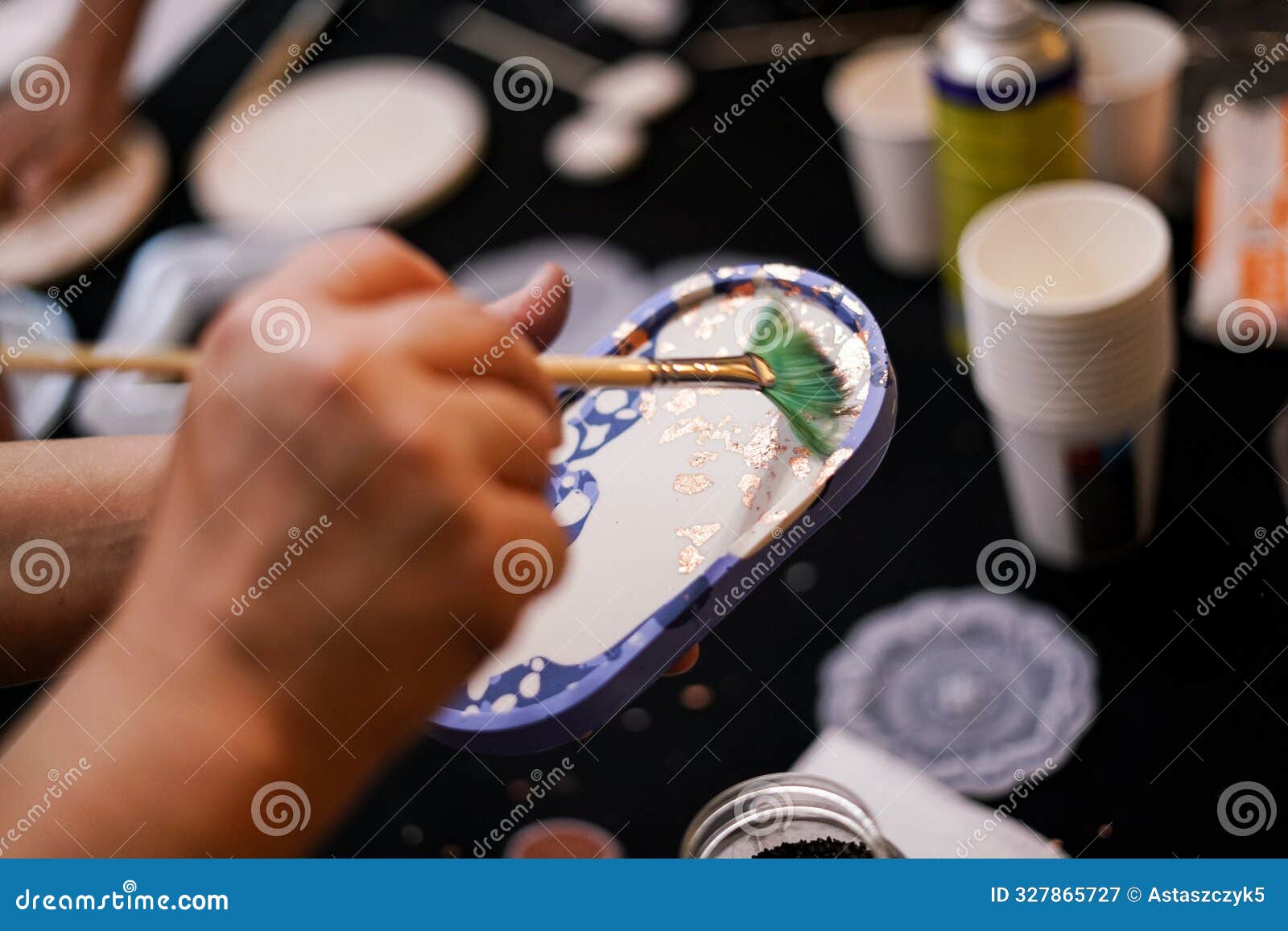 Making Plaster Casts with Polymer Plaster. Artistic Workshop for Kids ...