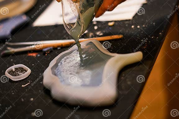 Making Plaster Casts with Polymer Plaster. Artistic Workshop for Kids ...