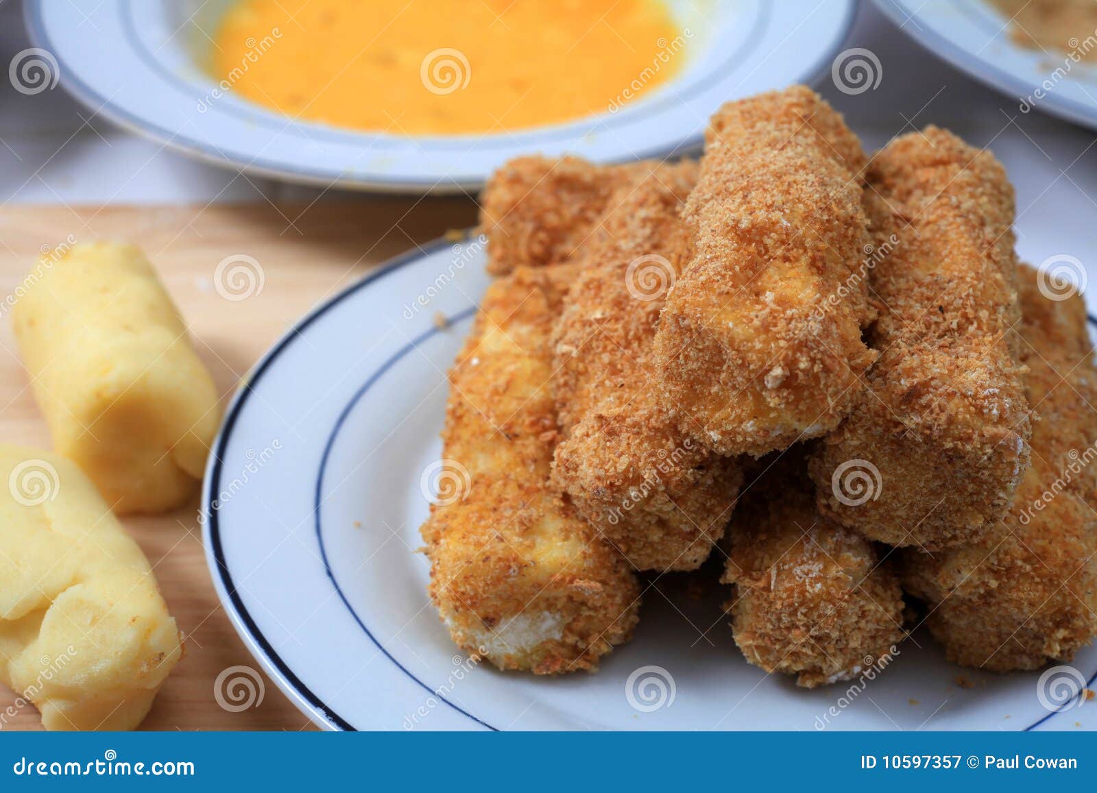 Making Potato Croquettes Horizontal Stock Image - Image of cookery ...