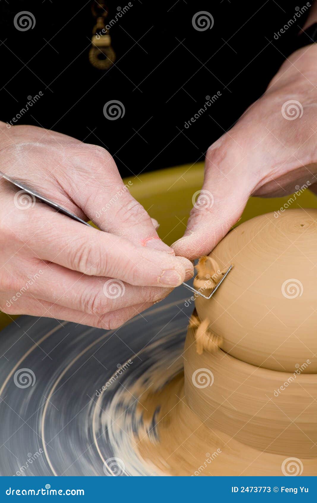 Making Pottery stock image. Image of porcelain, earthenware - 2473773