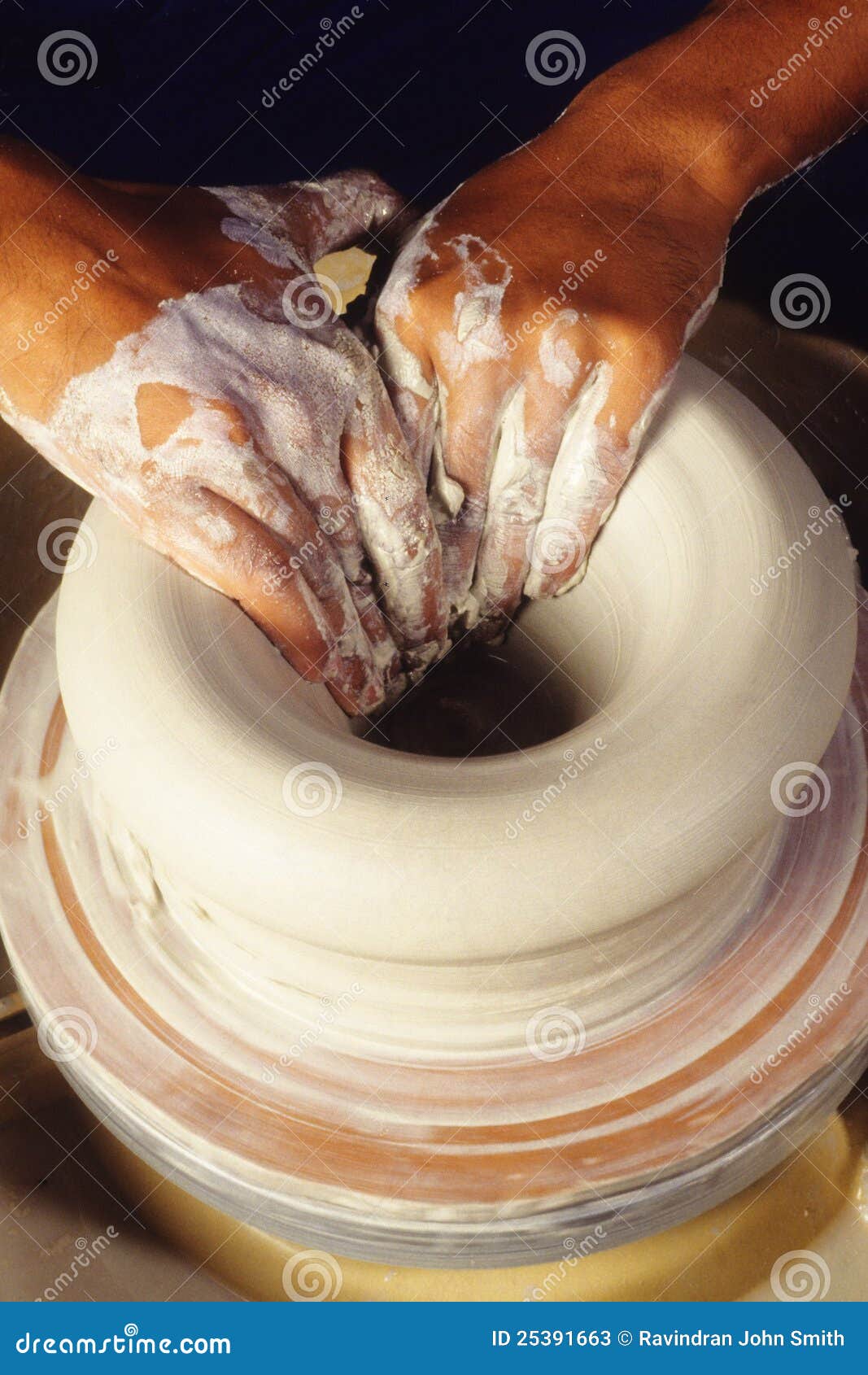 Making of pottery stock image. Image of making, handicrafts - 25391663