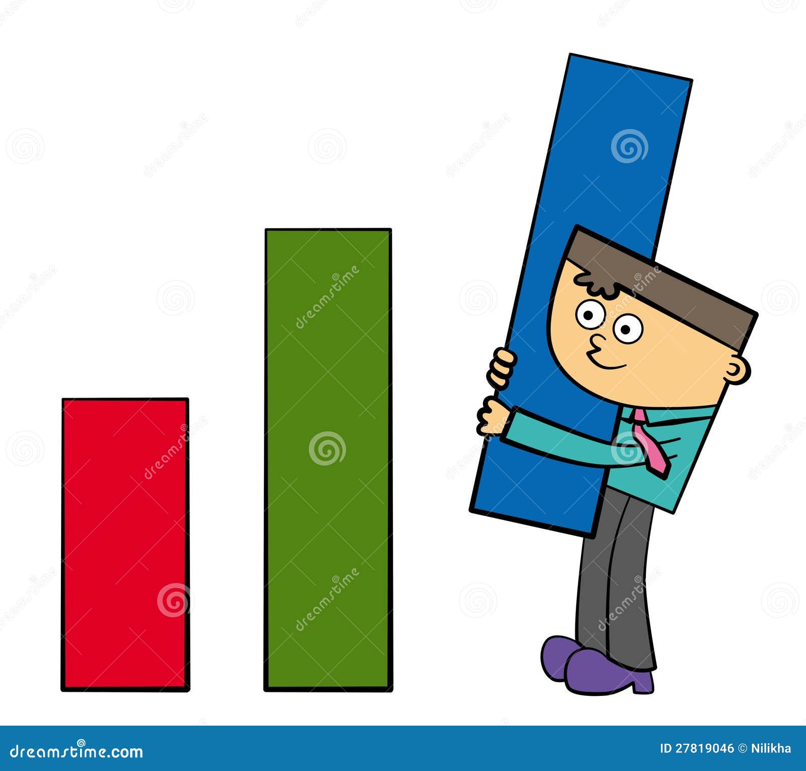 Making progress stock illustration. Illustration of progress - 27819046