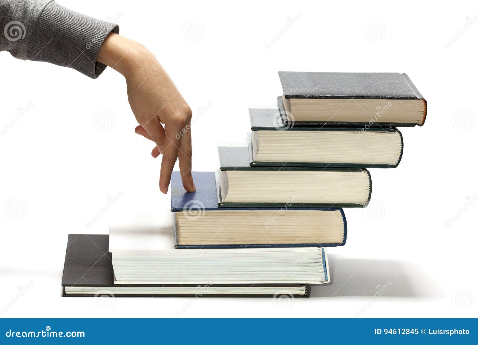 Making Progress in Education Stock Image - Image of aspiration ...