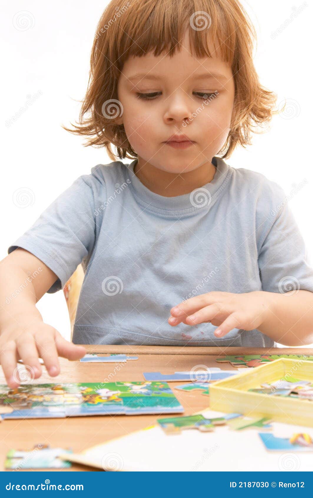 Making puzzle stock photo. Image of activity, childhood - 2187030