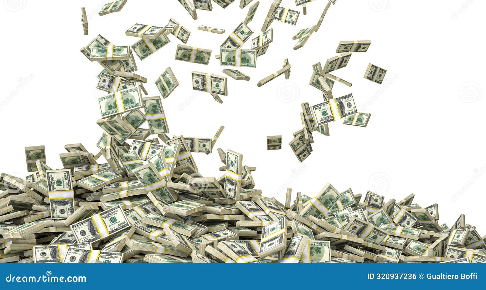 Making it Rain Money Falling Down Stock Photo - Image of income ...
