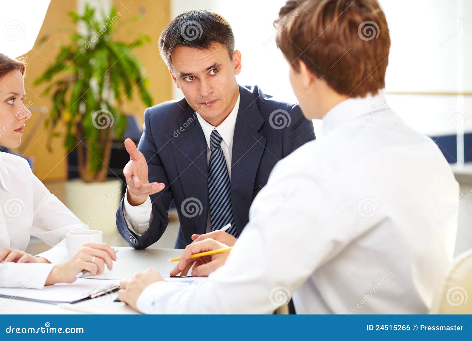 Making report stock photo. Image of employment, asking - 24515266
