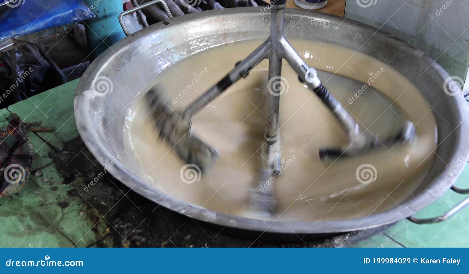 Making rice candies stock video. Video of food, product - 199984029