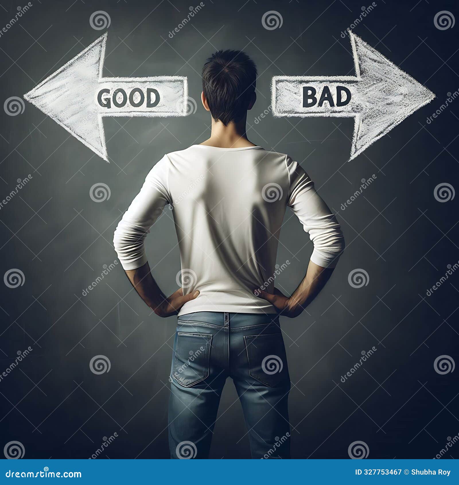 Making the Right Call: Good Vs. Bad Choices in Business Ethics Stock ...