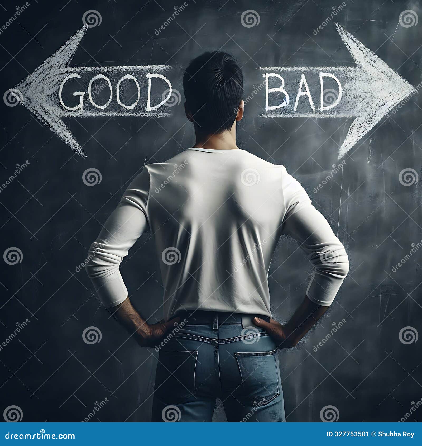 Making the Right Call: Good Vs. Bad Choices in Business Ethics Stock ...