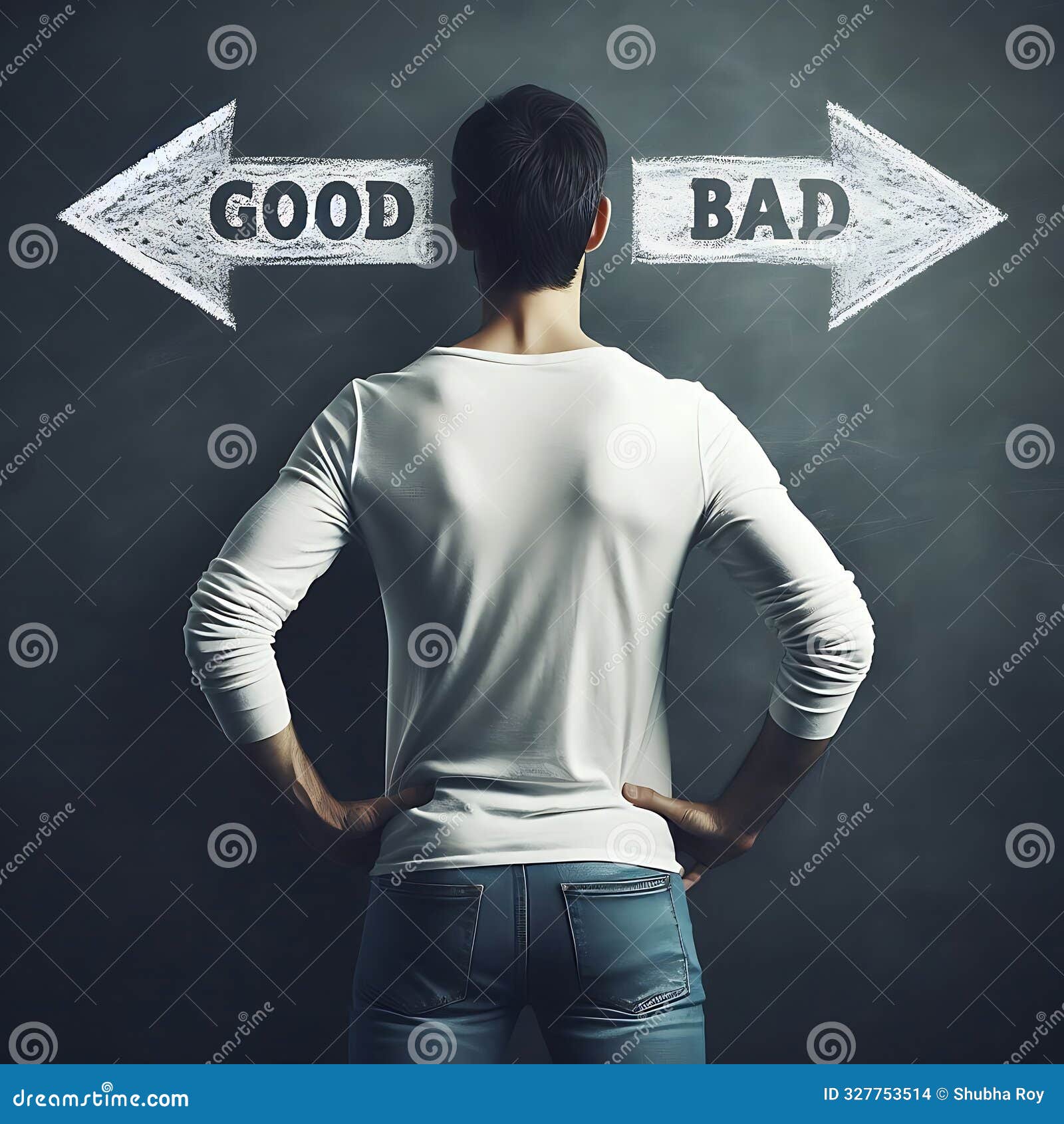 Making the Right Call: Good Vs. Bad Choices in Business Ethics Stock ...