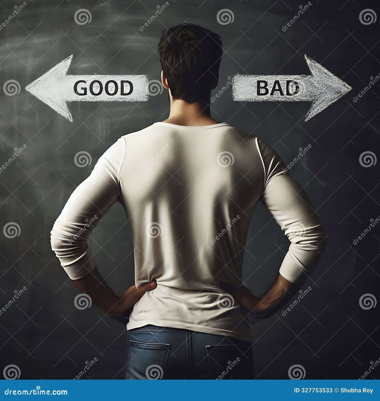 Making the Right Call: Good Vs. Bad Choices in Business Ethics Stock ...