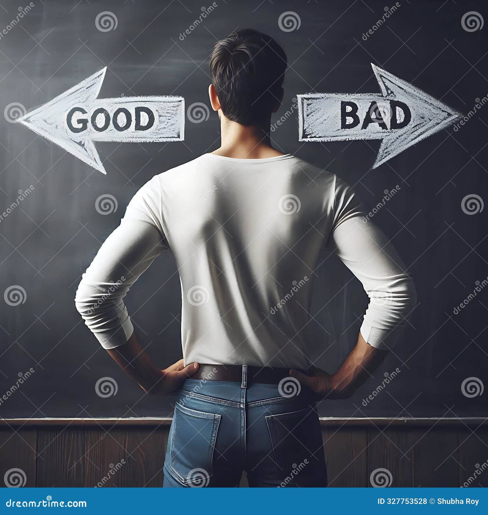 Making the Right Call: Good Vs. Bad Choices in Business Ethics Stock ...