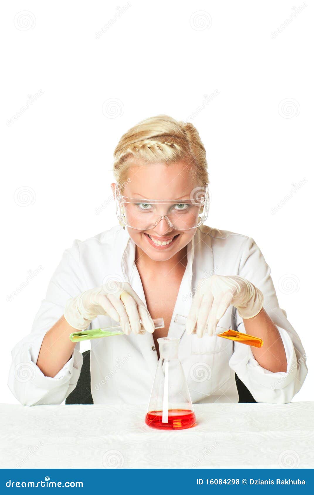 Making science. stock photo. Image of scientific, researcher - 16084298