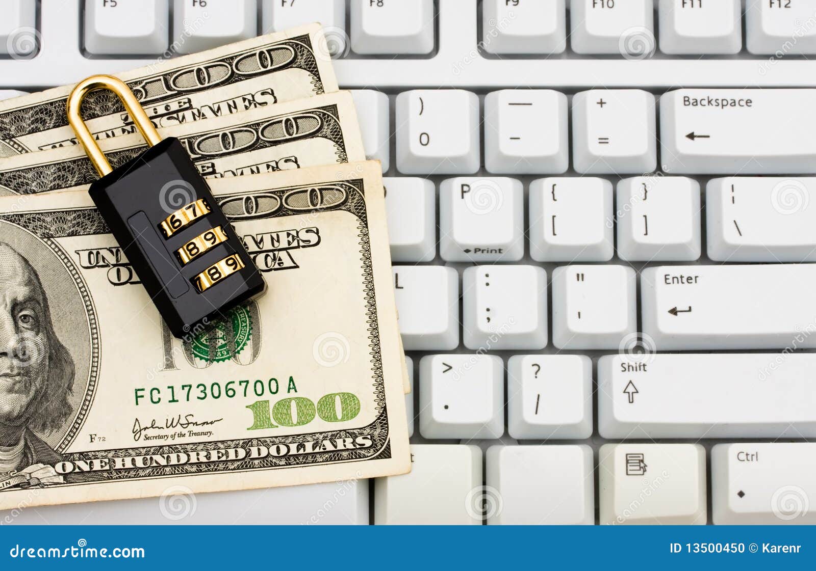 Making Secure Online Purchases Stock Photo - Image of grey, unlock ...