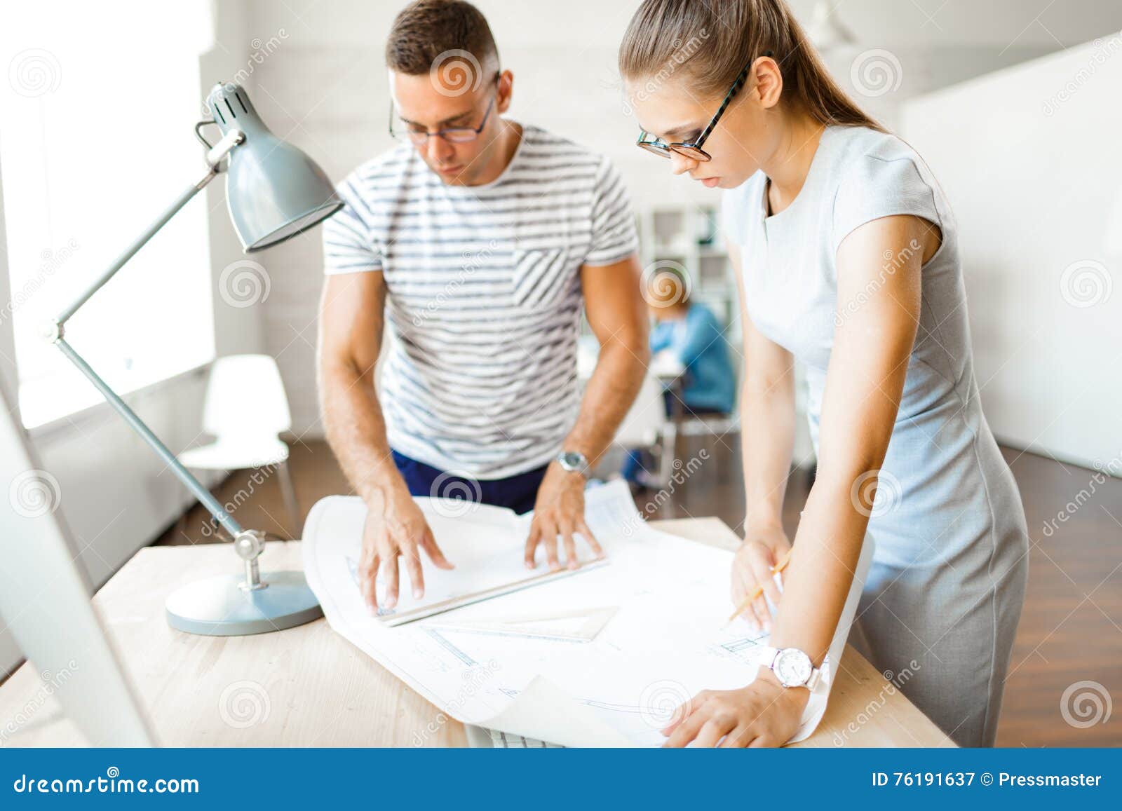 Making sketch stock image. Image of working, creative - 76191637