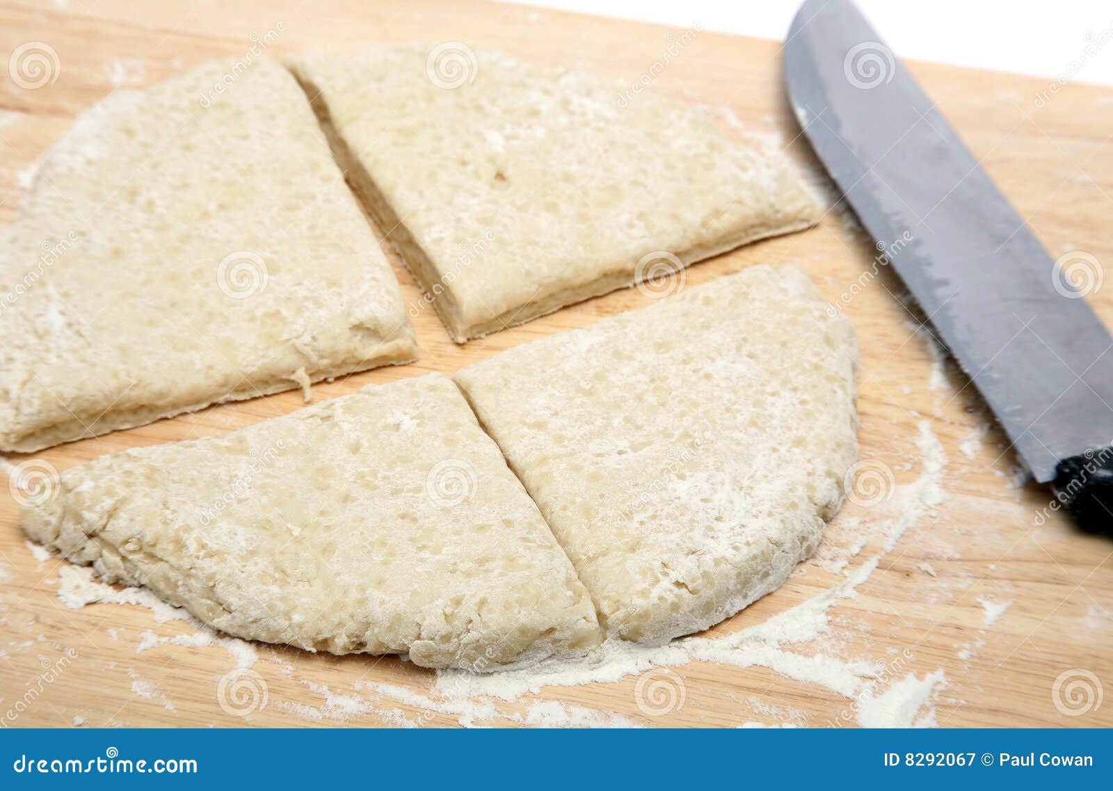 Making soda farl stock image. Image of traditional, baked - 8292067