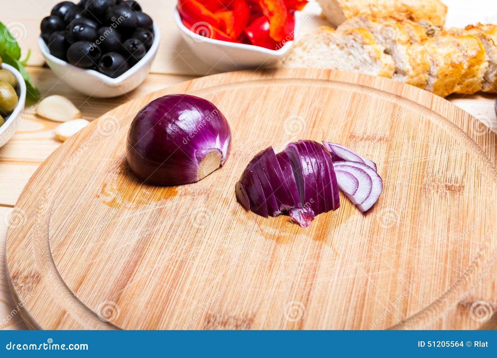 Making of tapas stock photo. Image of fillet, making - 51205564