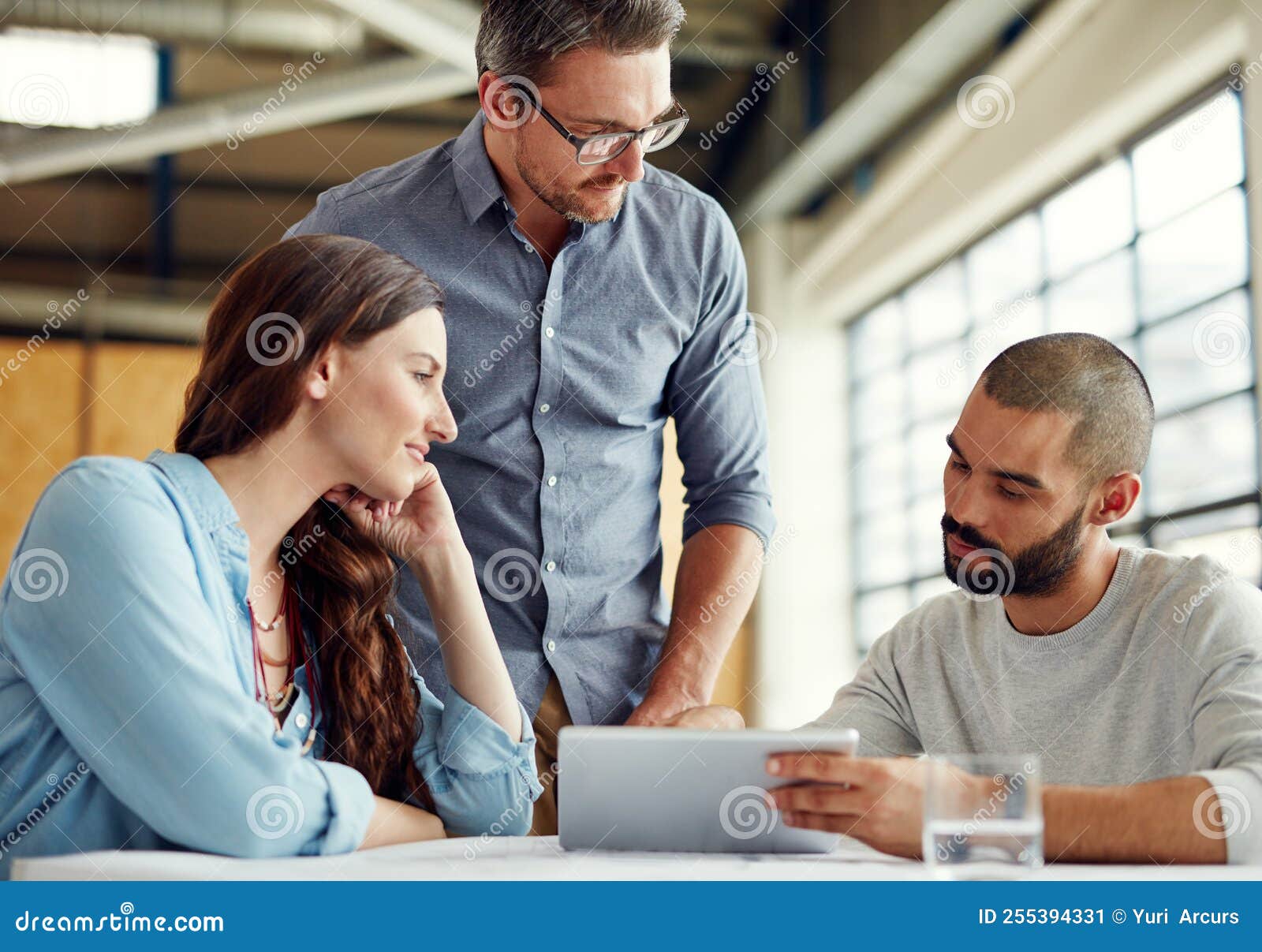 Making Tomorrows Success Today. a Group of Coworkers Having a Meeting ...