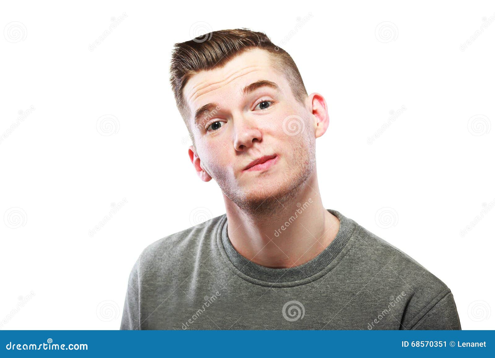 Making a weired face stock image. Image of adult, people - 68570351