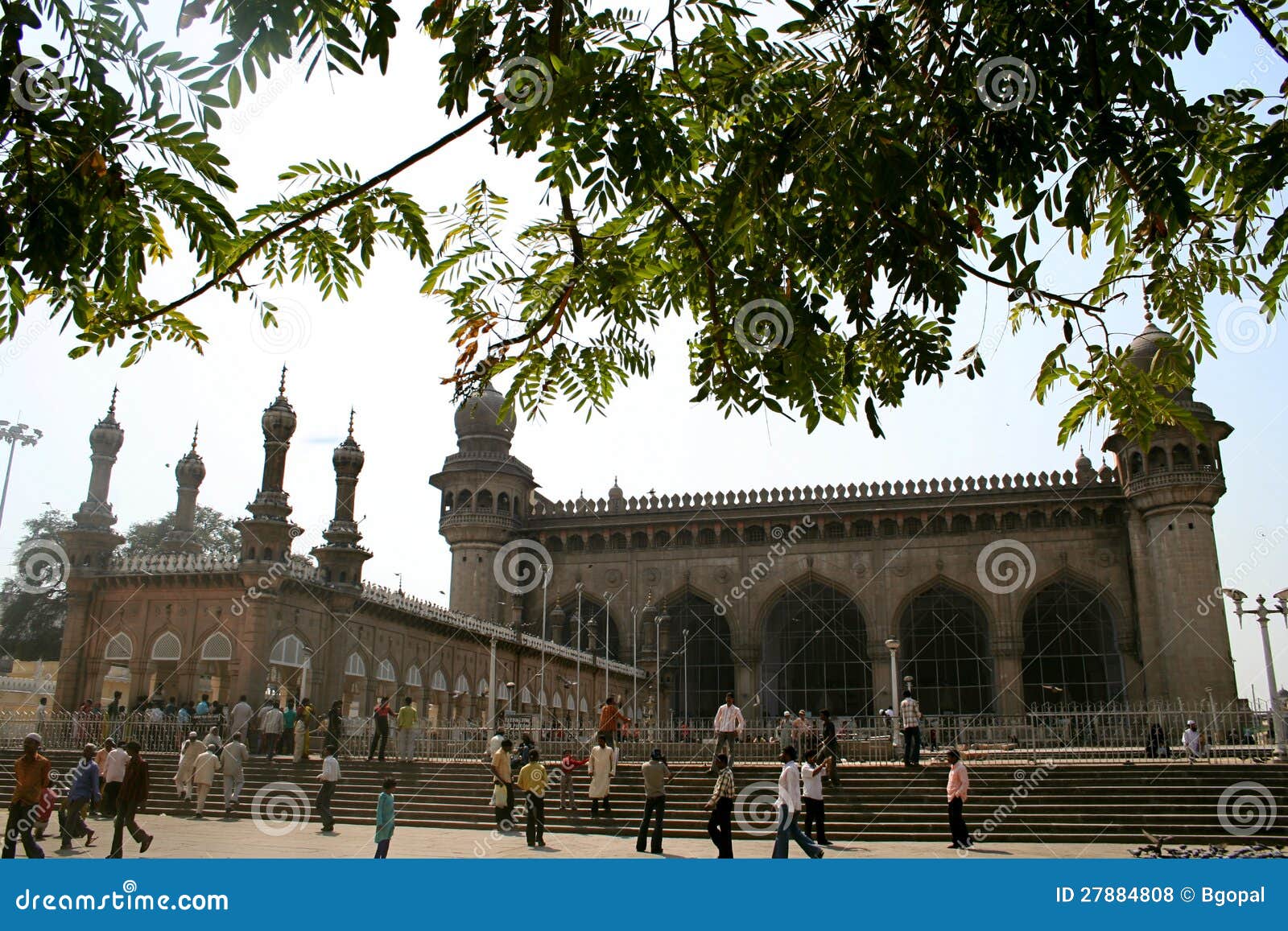 Makkah Masjid editorial stock photo. Image of construction - 27884808