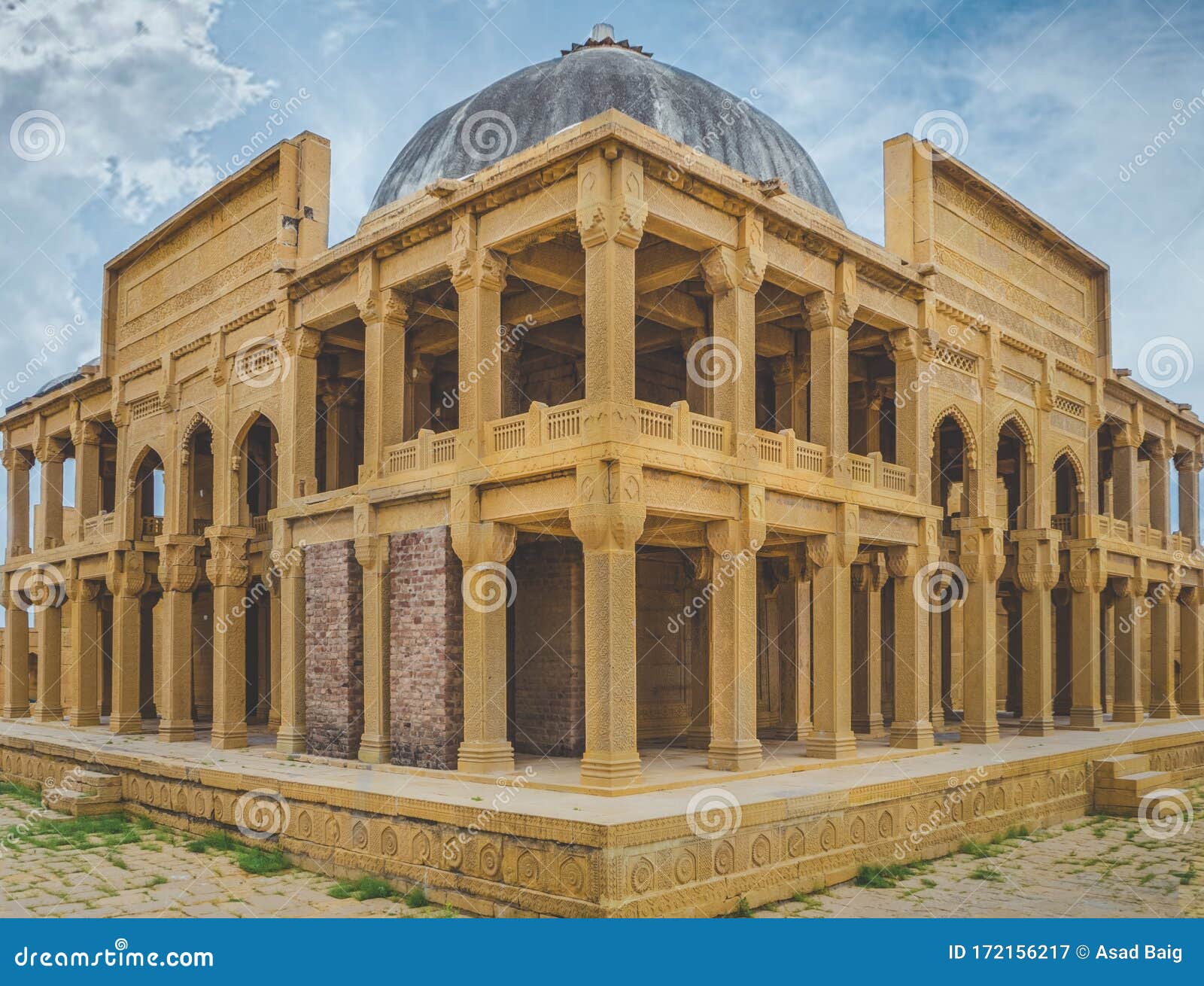Makli Old Graveyard Pakistan Built between the 15 To 18 Centuries a.D ...